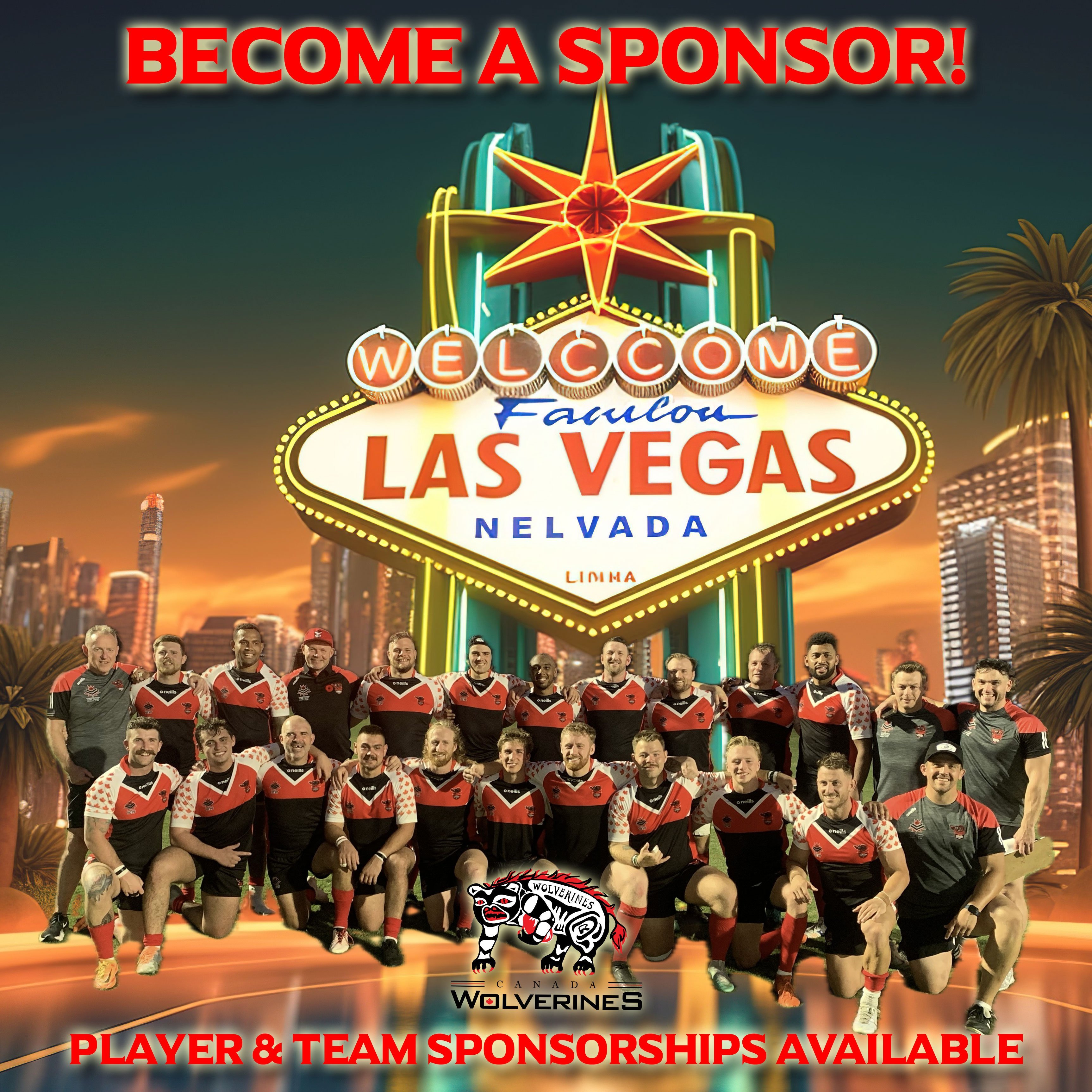 Become a Sponsor - Sponsor A Wolverine - Canada Rugby League Association